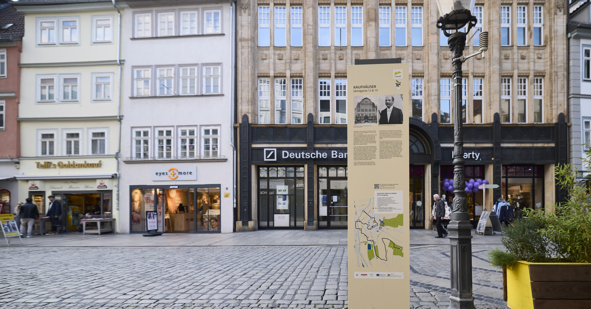 Kaufhäuser Conitzer & Fechheimer | Erinnerungsweg Jüdisches Leben in Coburg