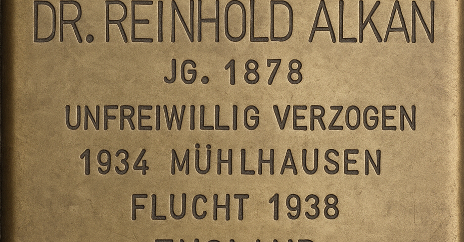 Dr. Reinhold Alkan | Stolpersteine in Coburg