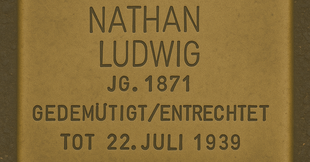 Nathan Ludwig | Stolpersteine in Coburg